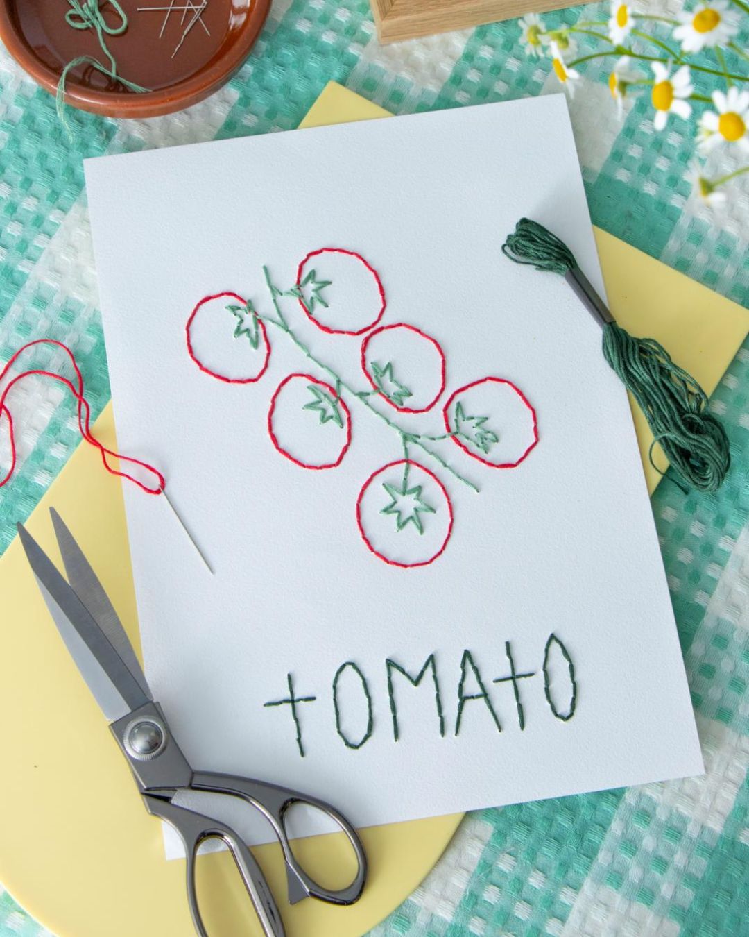 DIY: Sådan broderer du nemt et fint billede | ISABELLAS